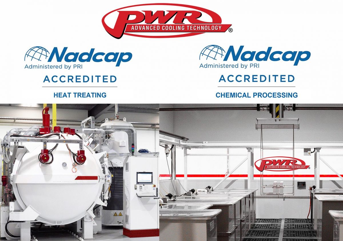 PWR Achieves Nadcap® Accreditations for Chemical Processing and Heat ...